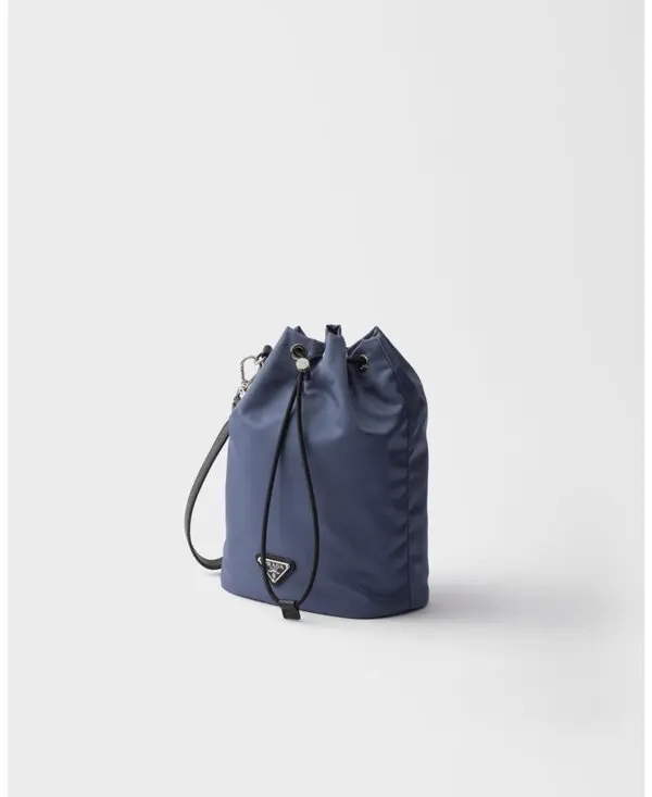 Prada Re-nylon And Saffiano Leather Pouch