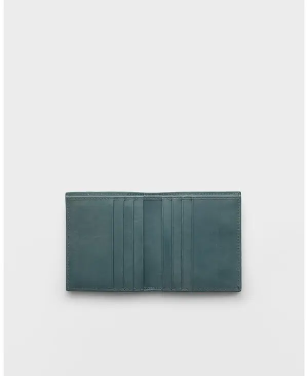 Prada Leather Wallet - Blue
