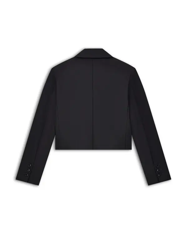 Emporio Armani Cropped Tailored Blazer