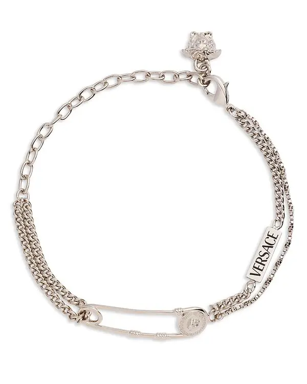 Versace Safety Pin Bracelet