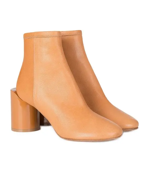 MAISON MARGIELA Offset Zip-detailed Ankle Boots
