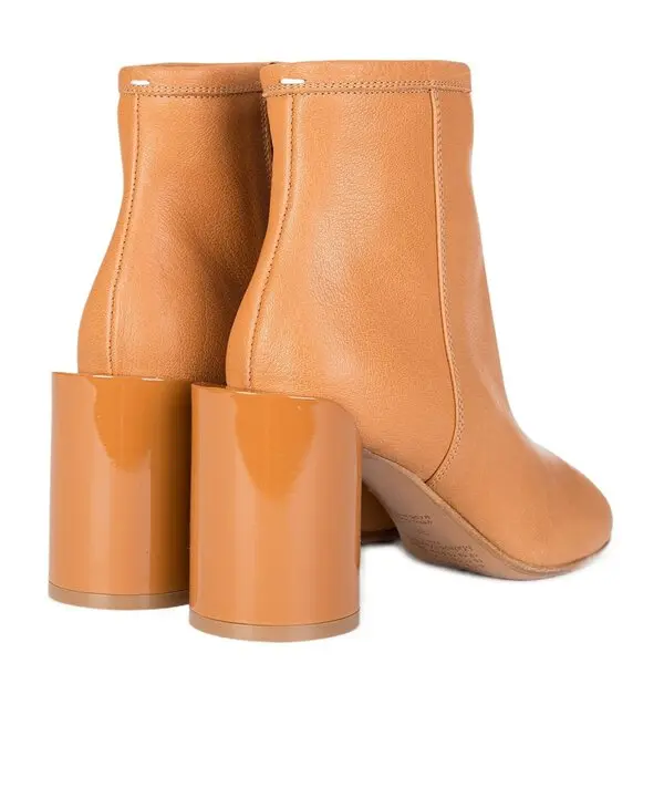 MAISON MARGIELA Offset Zip-detailed Ankle Boots