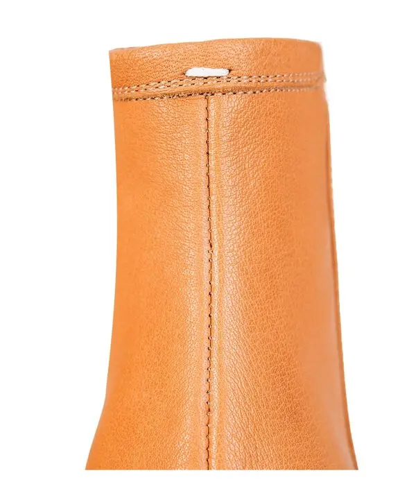 MAISON MARGIELA Offset Zip-detailed Ankle Boots