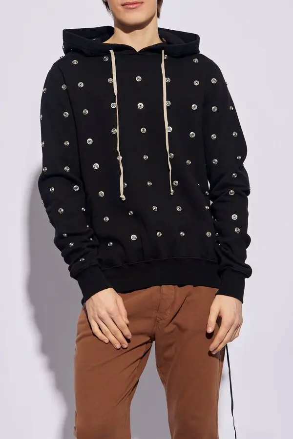 Rick Owens Granbury Drawstring Hoodie