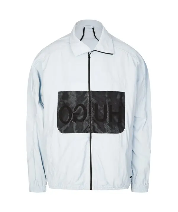 Hugo Boss Hugo Mesh Logo Detailed Windbreaker