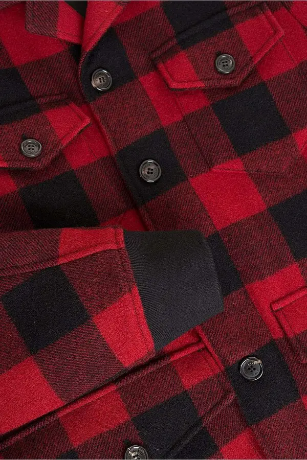 Dsquared2 And Black Plaid Long Sleeve Blazer