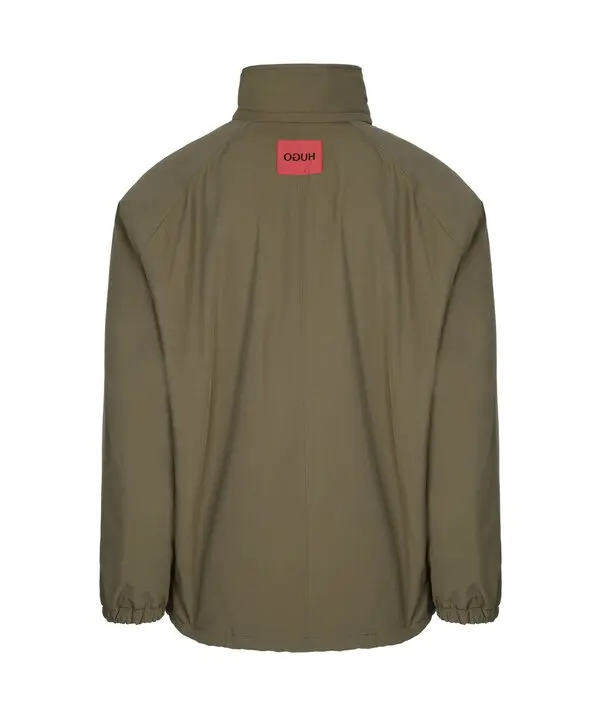 Hugo Boss Hugo Logo Printed Funnel Neck Jacket