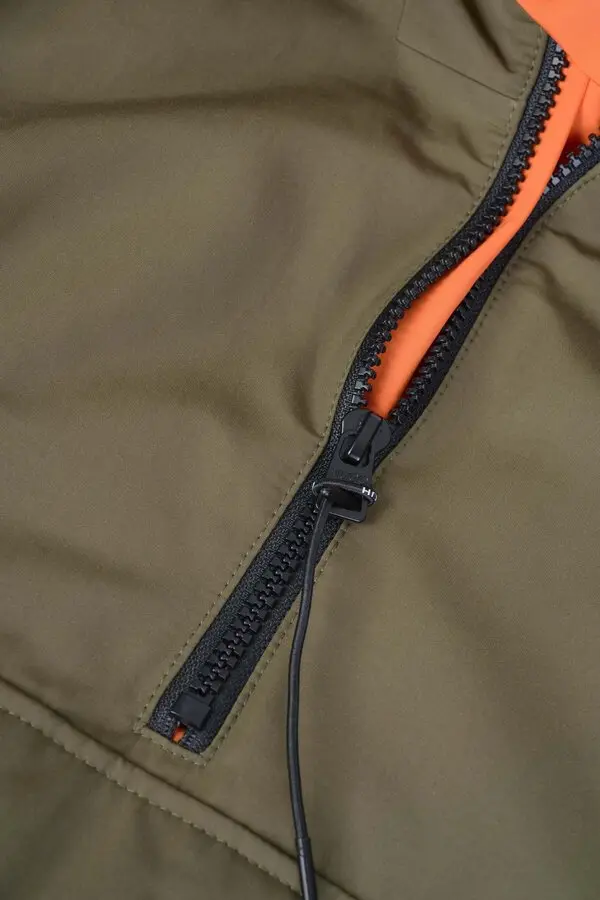 Hugo Boss Hugo Logo Printed Funnel Neck Jacket