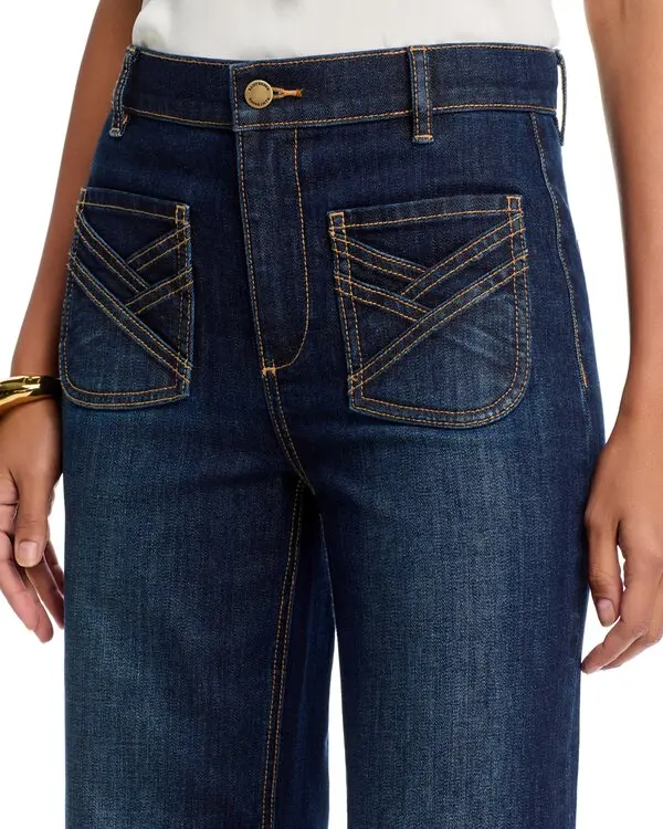 Ramy Brook Heidi High Rise Wide Leg Jeans