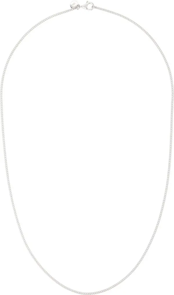 Tom Wood Curb Chain Slim Necklace