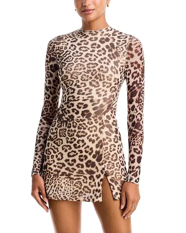 Bardot Andrie Long Sleeve Mini Dress