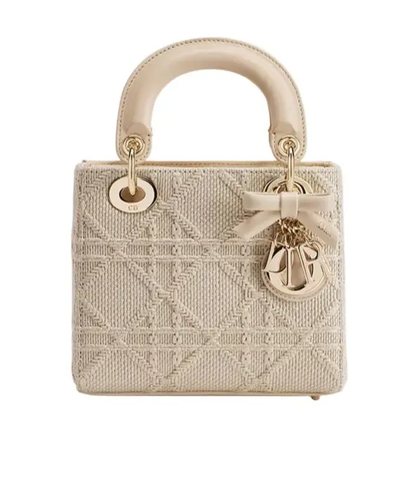 Dior Mini Lady Bag With Strap