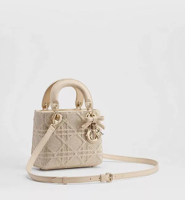 Dior Mini Lady Bag With Strap