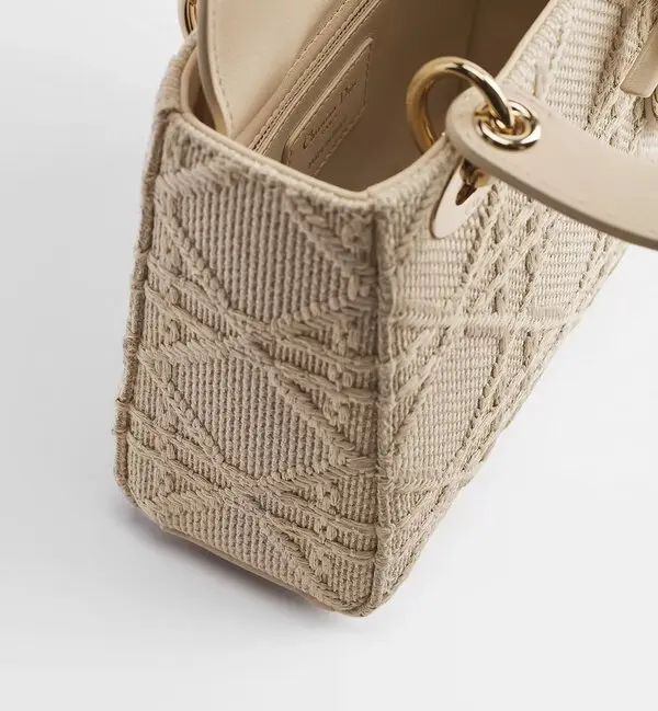 Dior Mini Lady Bag With Strap