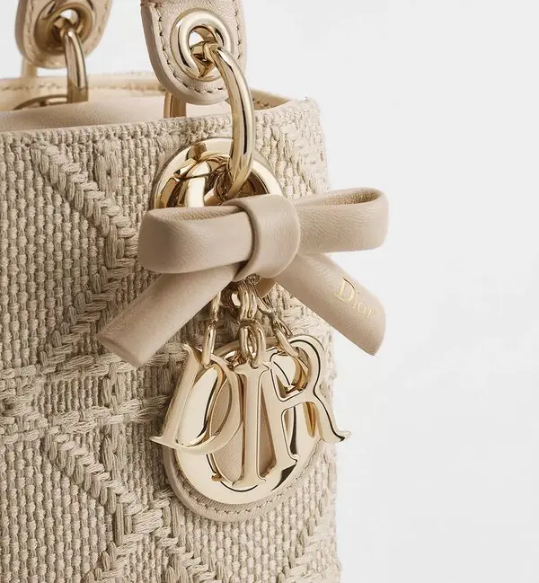 Dior Mini Lady Bag With Strap