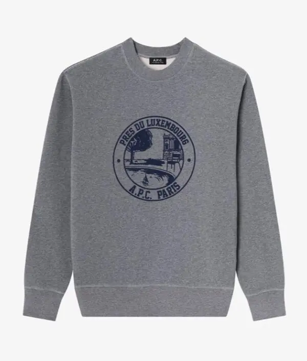 A.p.c. Premium Organic Cotton Sweatshirt