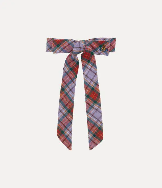VIVIENNE WESTWOOD Tartan Hair Clip