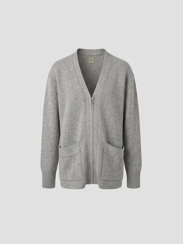 TAIGATAKAHASHI Zip-up Cardigan Lot.530
