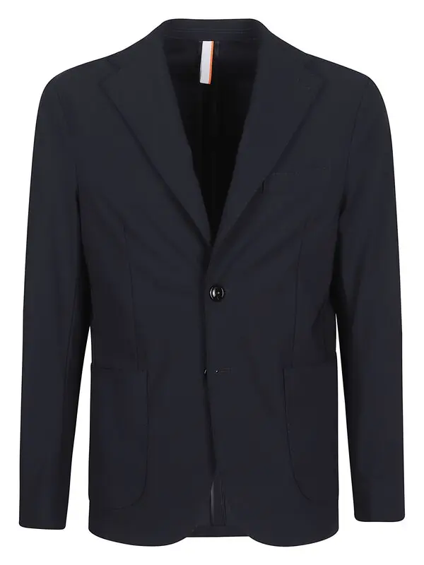 PMDS PREMIUM MOOD DENIM SUPERIOR Single-breasted Blazer - Navy