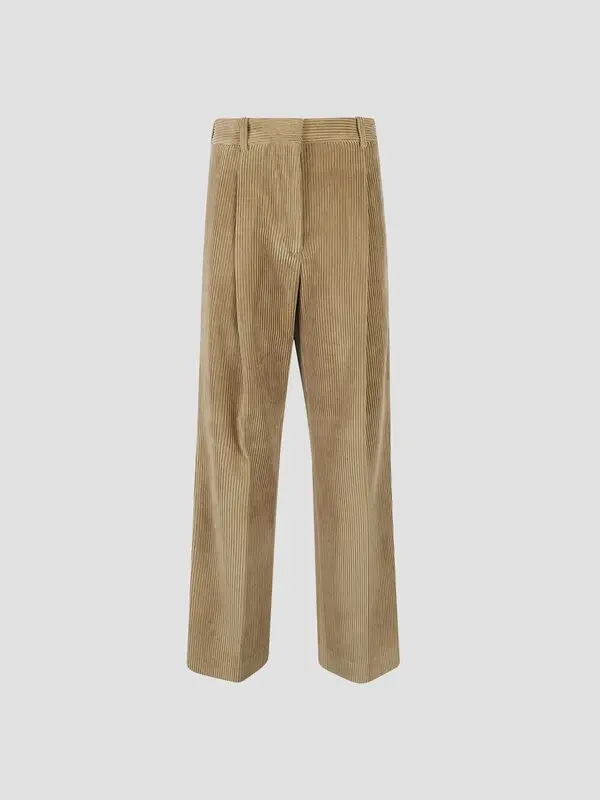 RÓHE Tailored Cotton Mini Trousers