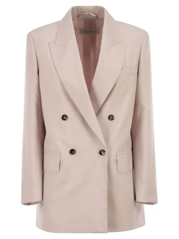 Max Mara Chic Slouchy Mini Boots - Beige Pink