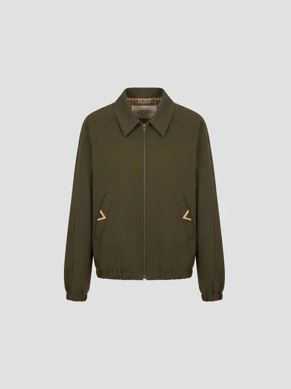 Valentino Garavani V Gold Accent Jacket