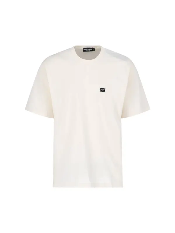 Dolce & Gabbana Cotton Logo Patch T-shirt
