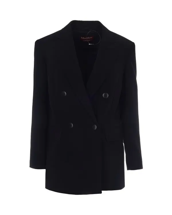 Max Mara Double-breasted Longline Blazer