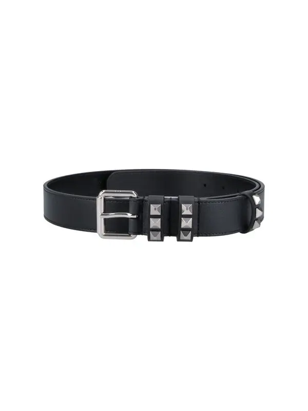Valentino Garavani Studded Leather Belt