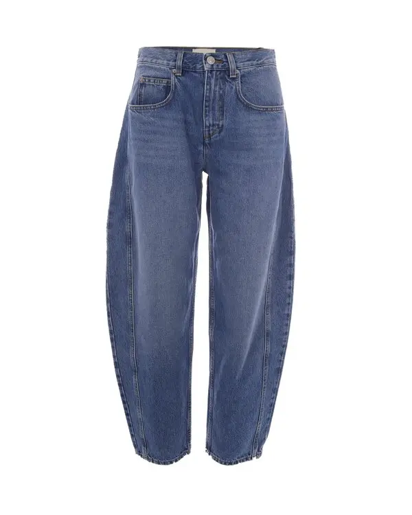 Isabel Marant Étoile High-rise Tapered Jeans - Light Blue