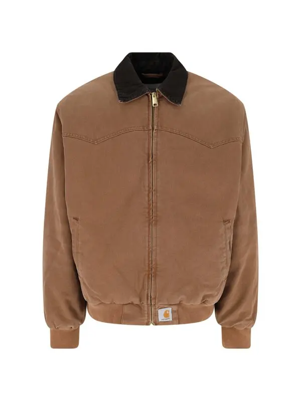 Carhartt Work In Progress Organic Cotton Work Jacket - Brown