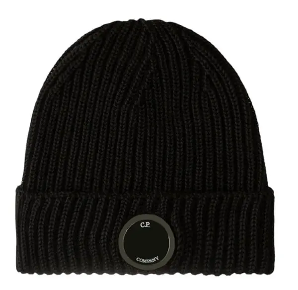 C.P. COMPANY Lens Knit Beanie