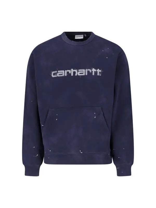 Carhartt Work In Progress Graphic Crewneck Sweatshirt - Blue