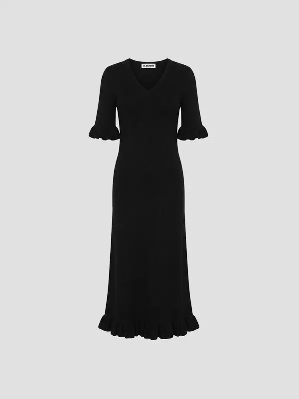 JIL SANDER Elegant Dress In Sleek Silhouette