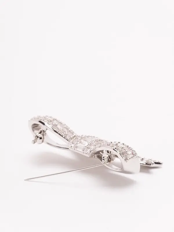 SELF-PORTRAIT Crystal Brooch