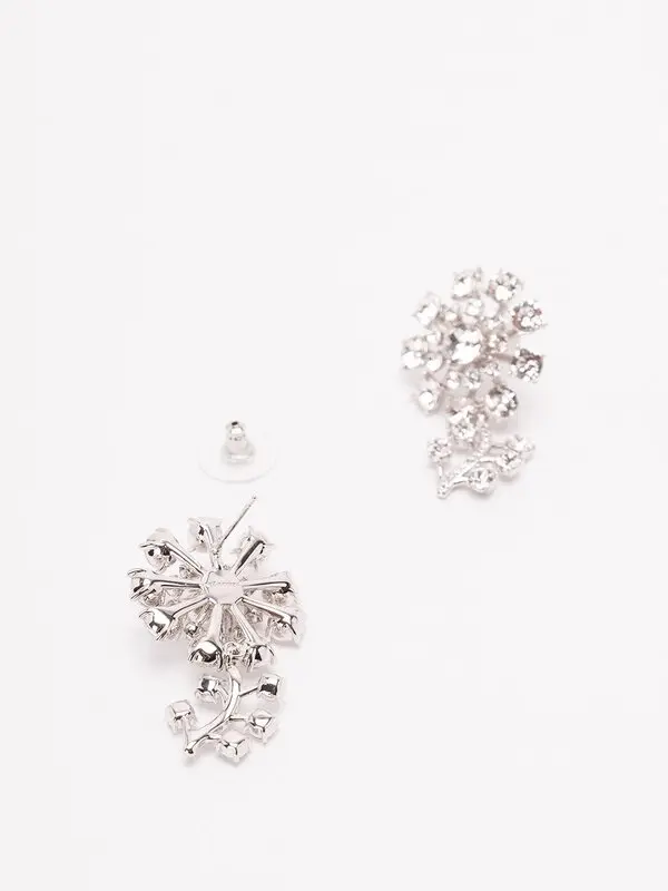 SELF-PORTRAIT Small Crystal Earrings