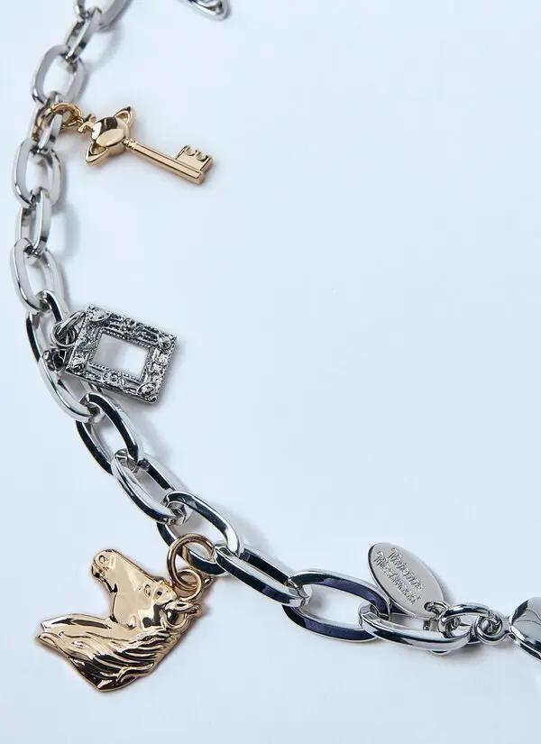 VIVIENNE WESTWOOD Multi-charm Chain Belt