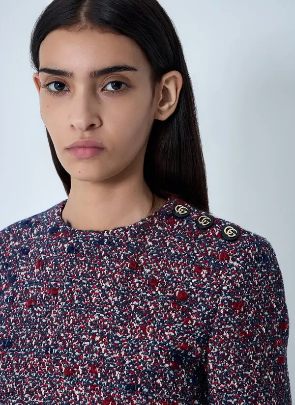 Gucci Boucle Mini Dress