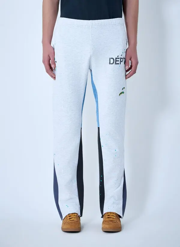 GALLERY DEPT. Logo Painted Flare Sweatpants