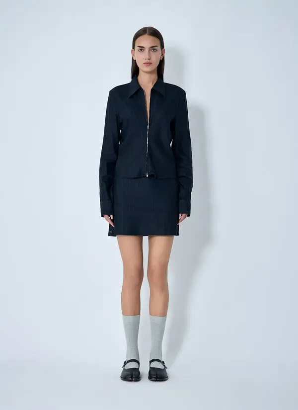 Our Legacy Slim Zip Shirt