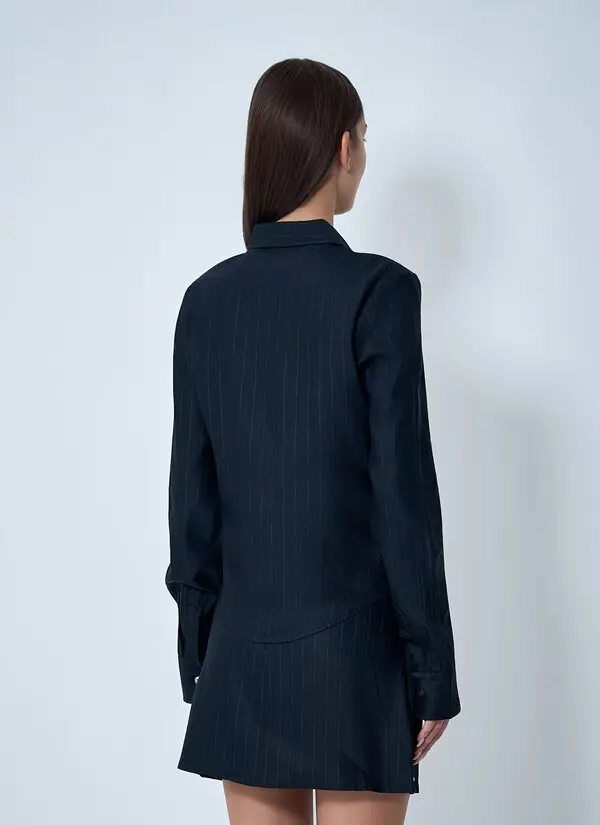 Our Legacy Slim Zip Shirt