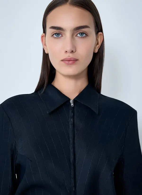 Our Legacy Slim Zip Shirt