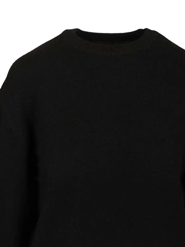 TOTEME Classic Cashmere Crew Knit Sweater - Black