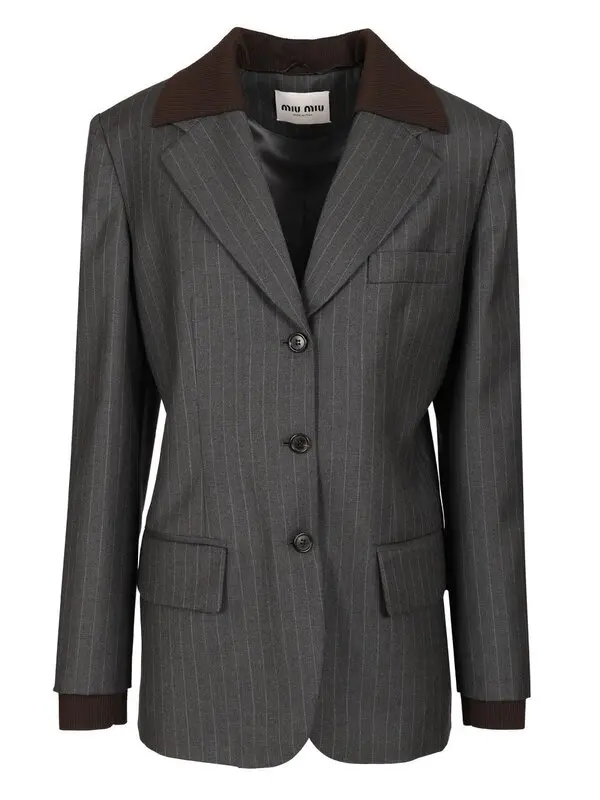 Miu Miu Tailored Single-breasted Blazer