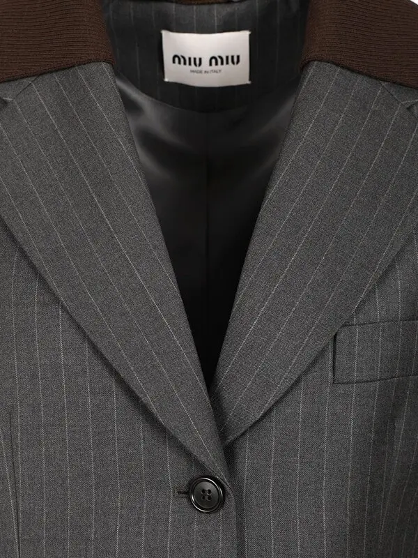 Miu Miu Tailored Single-breasted Blazer