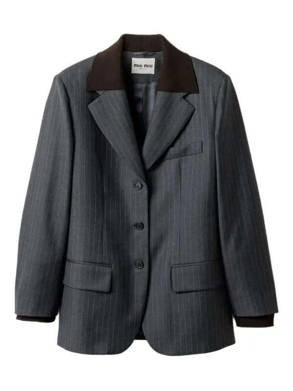 Miu Miu Tailored Single-breasted Blazer