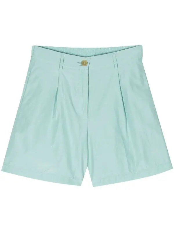 FORTE_FORTE Taffeta Shorts - Blue