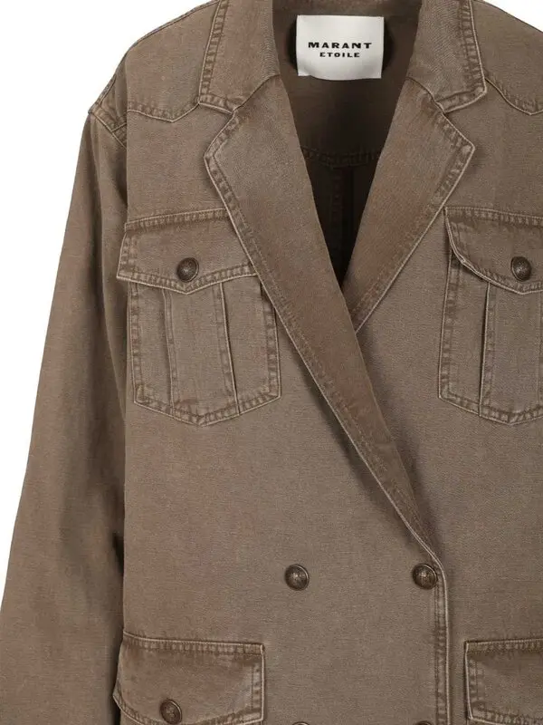 Isabel Marant Étoile Giacca Nevala Cotton Linen Jacket