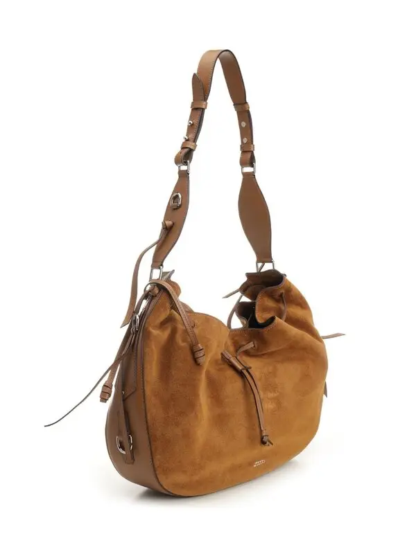 Isabel Marant Étoile Bolton Medium Suede Shoulder Bag
