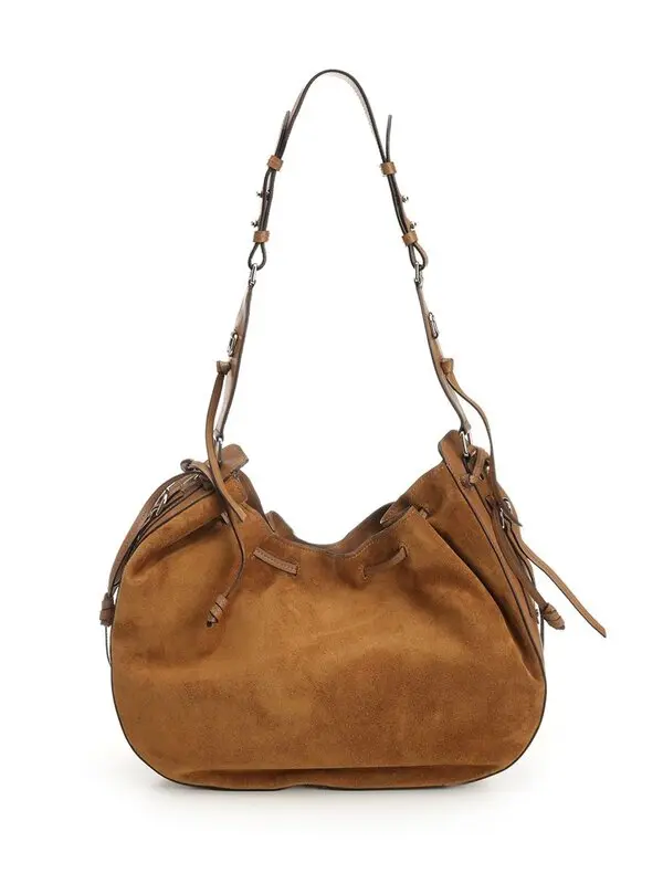 Isabel Marant Étoile Bolton Medium Suede Shoulder Bag